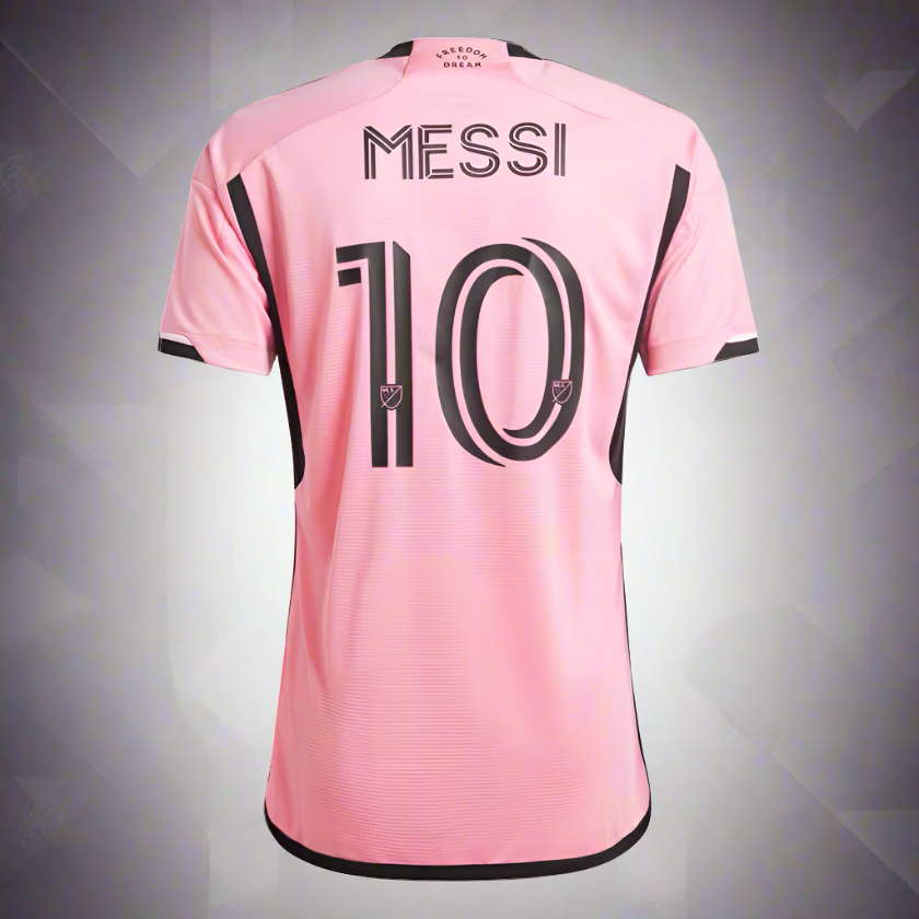 adidas Inter Miami CF 24-25 Home Authentic Jersey Messi - Easy Pink ...