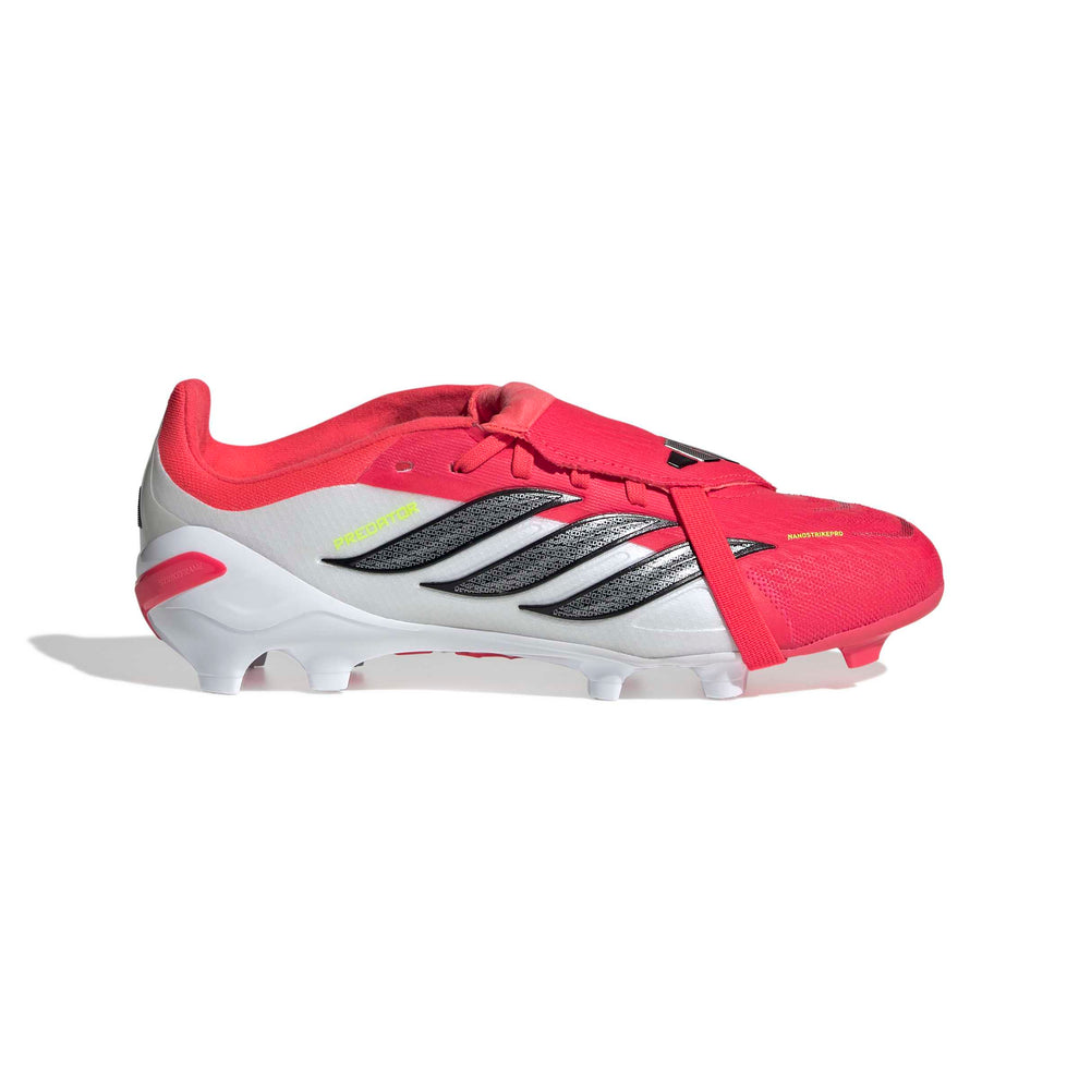 adidas Predator Elite Fold-Over Tongue J FG - Lucid Red / Core Black ...