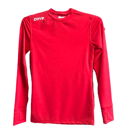Covo Compression Jersey L/S - Red – Soccer World